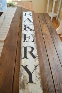 Simple and Easy DIY Bakery Sign