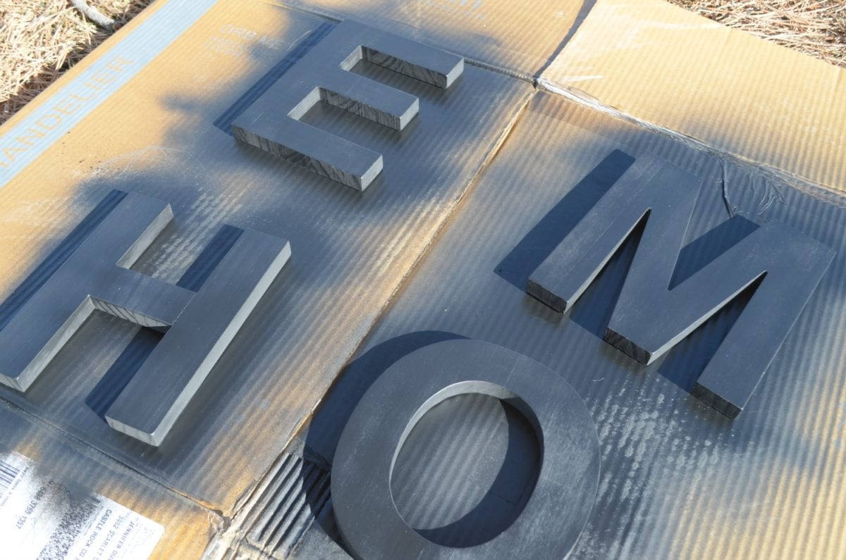 DIY Farmhouse Style Home Sign - Sarah Joy