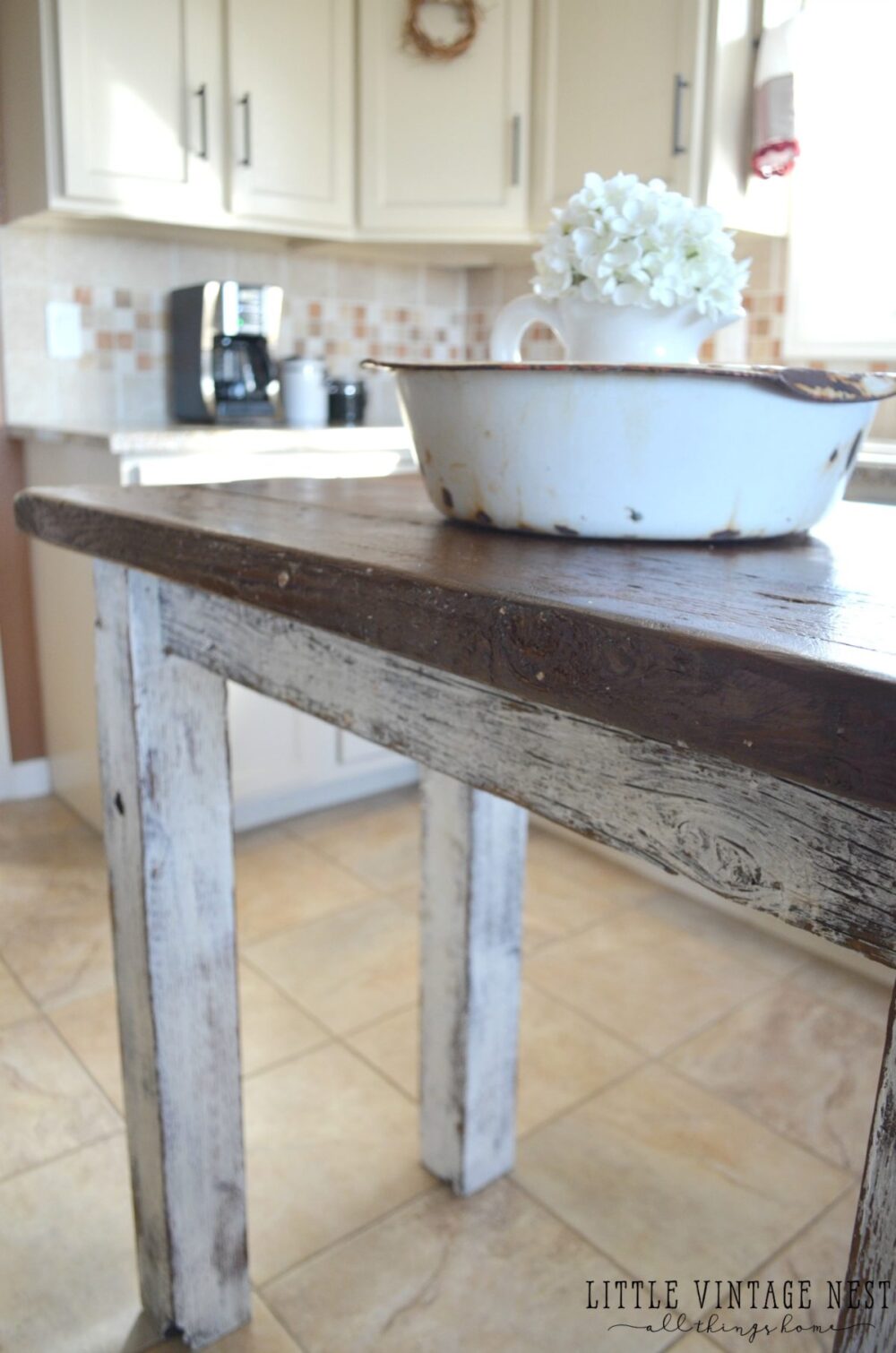 Rustic Kitchen Island - Sarah Joy