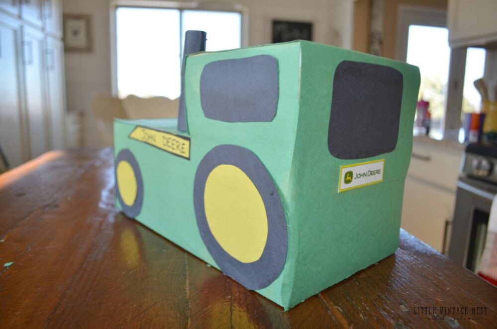 Easy Tractor Valentine’s Day Box - Sarah Joy