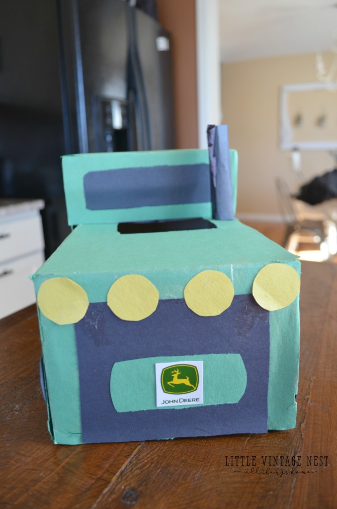 Easy Tractor Valentine’s Day Box - Sarah Joy