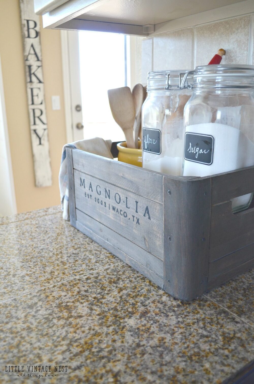 5 Ways to Style a Wooden Crate - Sarah Joy