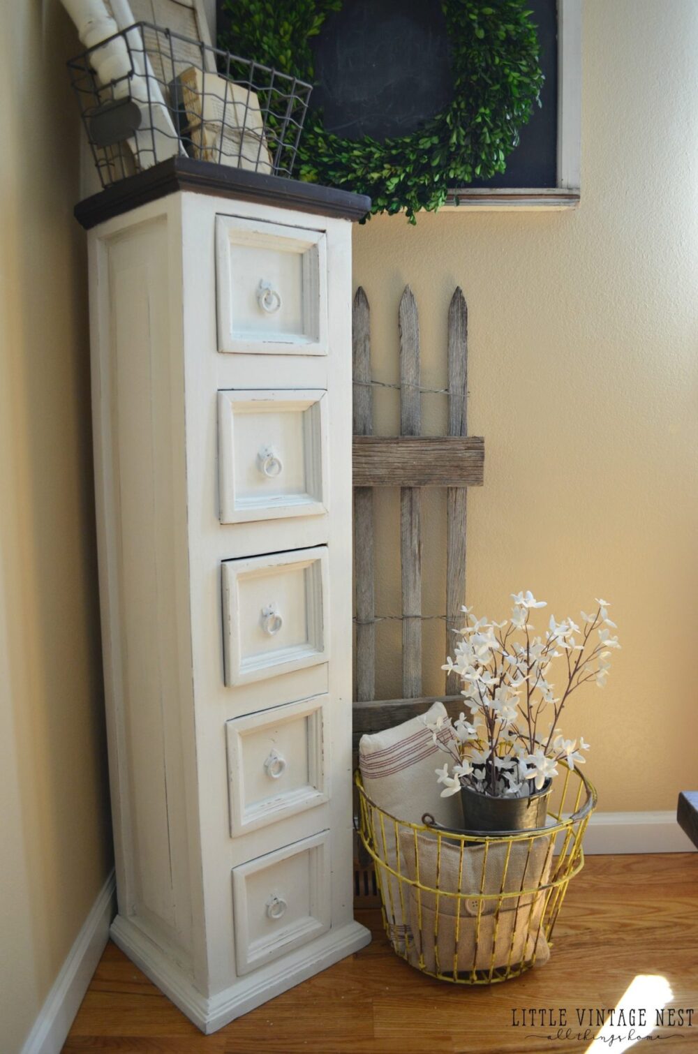 Farmhouse Dining Room Storage Cabinet - Sarah Joy