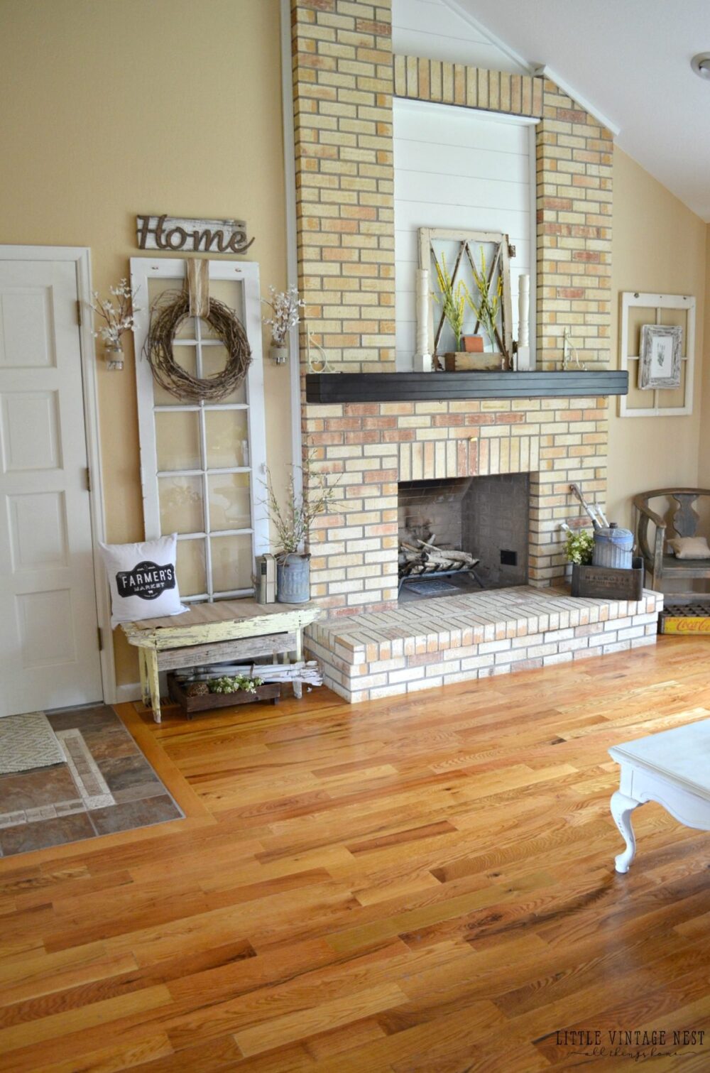 Vintage Inspired Entryway - Sarah Joy