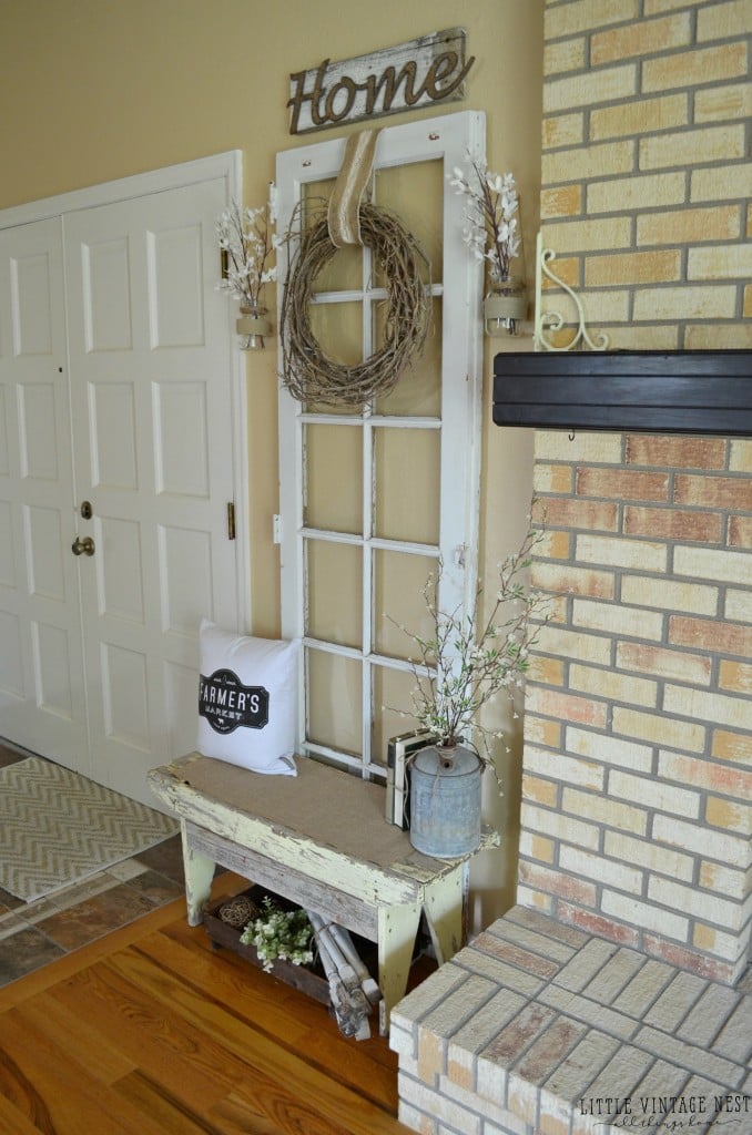 Vintage Inspired Entryway - Sarah Joy
