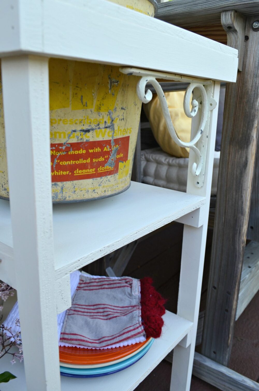 DIY Beverage Station & Summer Patio Decor - Sarah Joy