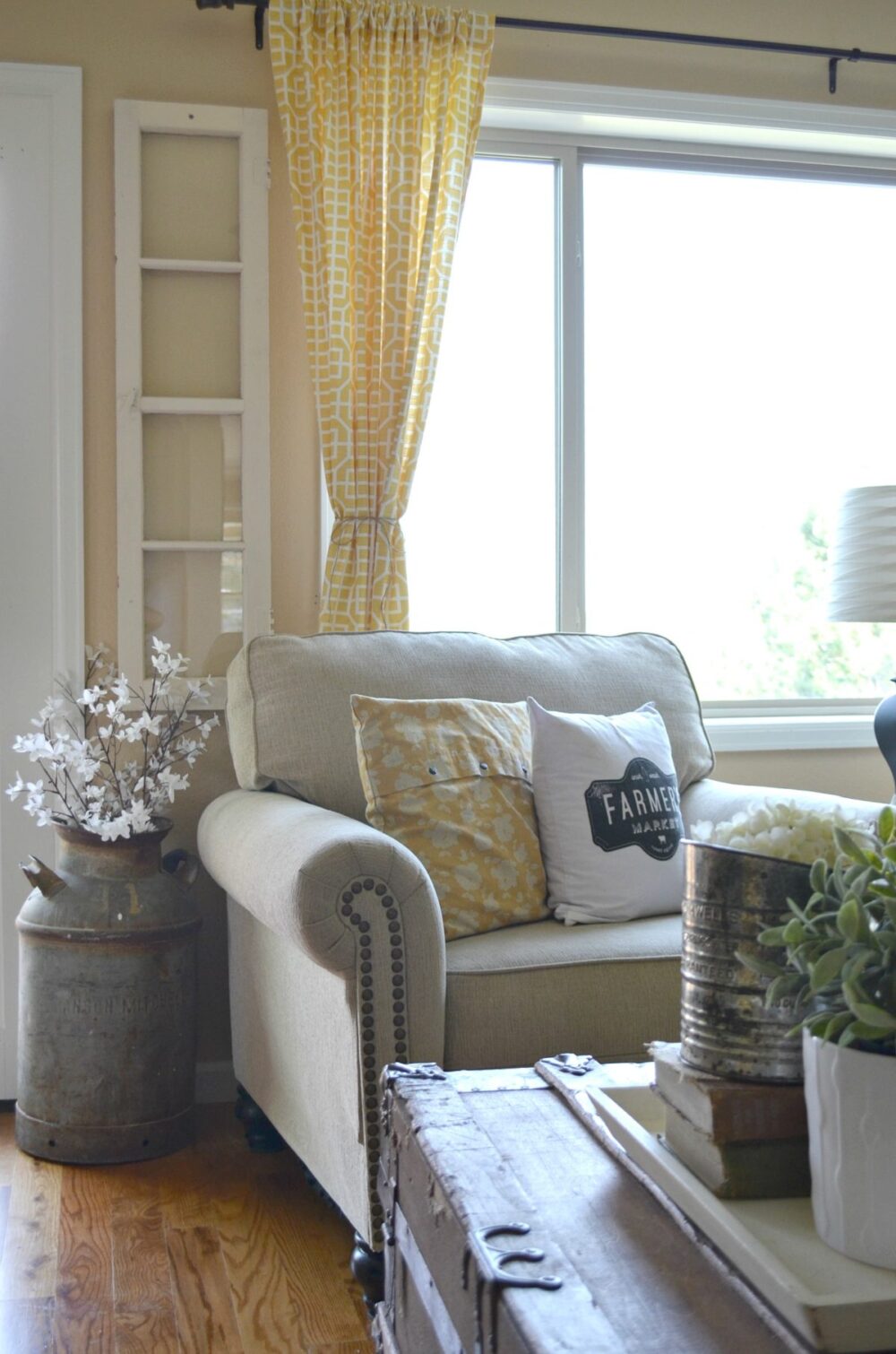 4 Ways to Decorate with Old Windows - Sarah Joy
