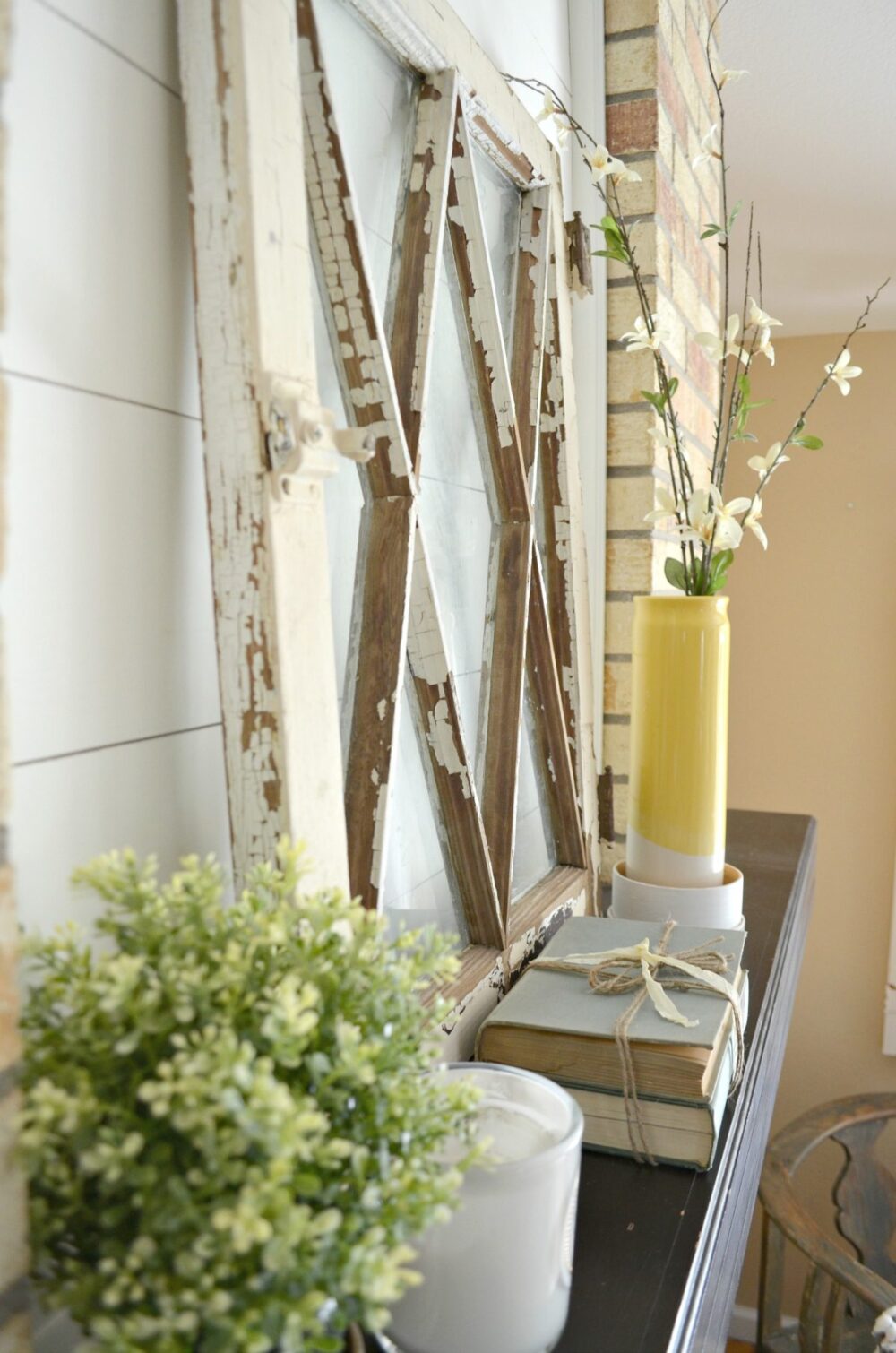 4 Ways to Decorate with Old Windows - Sarah Joy