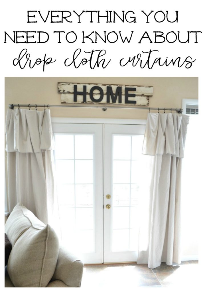 Drop Cloth Curtain Review - Sarah Joy