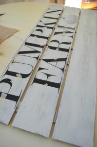 DIY Pumpkin Farm Sign - Sarah Joy