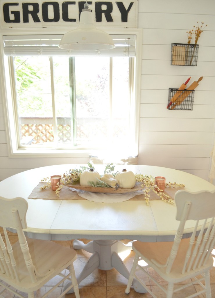 Neutral Fall Centerpiece - Sarah Joy