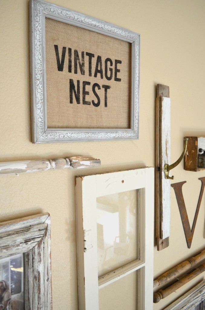 How to Make a Personalized Burlap Sign - Sarah Joy