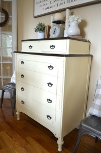 Vintage Dresser Makeover - Sarah Joy