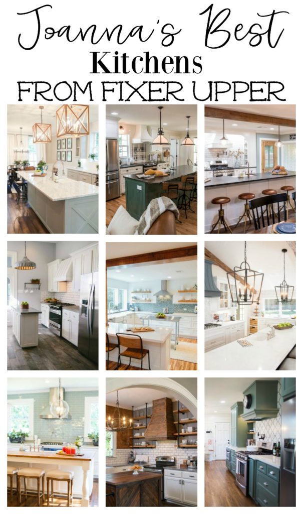 The Best Fixer Upper Kitchens - Sarah Joy