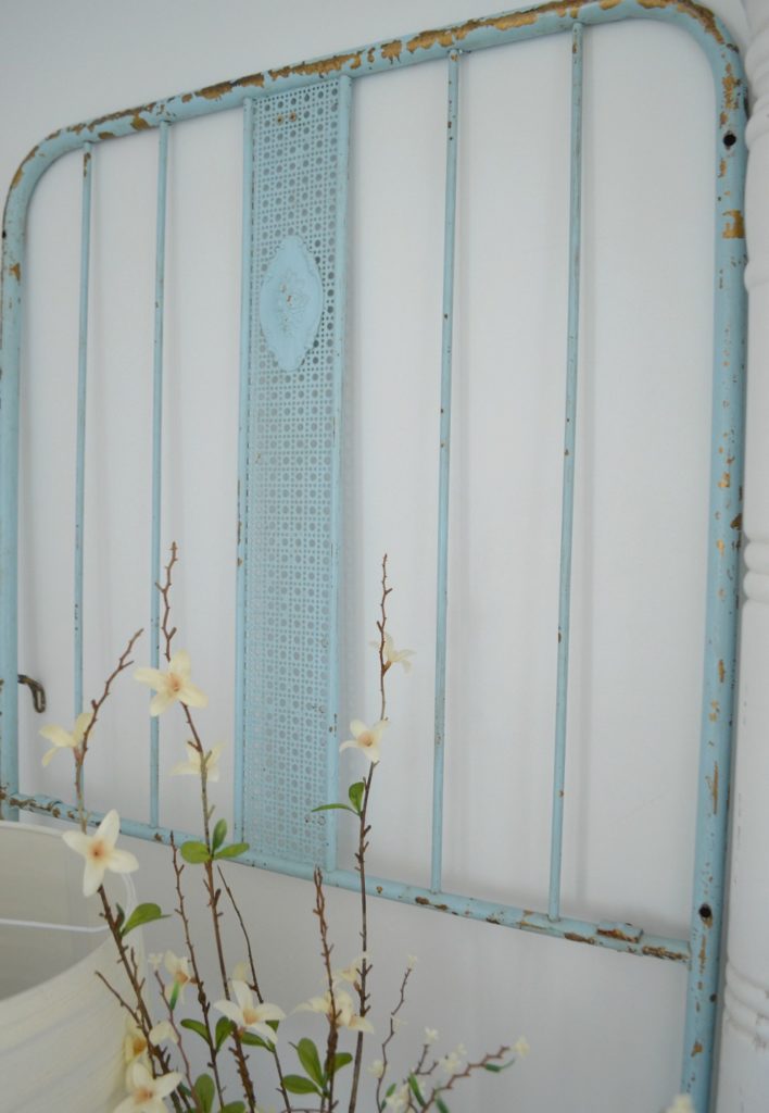 Vintage Crib Frames in Cozy Guest Bedroom - Sarah Joy