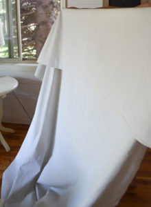 Step by Step Drop Cloth Curtain Tutorial - Sarah Joy