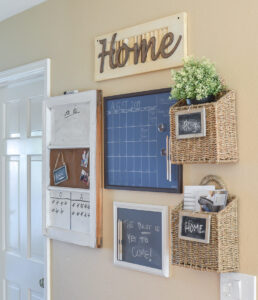 Farmhouse Style Family Command Center - Sarah Joy
