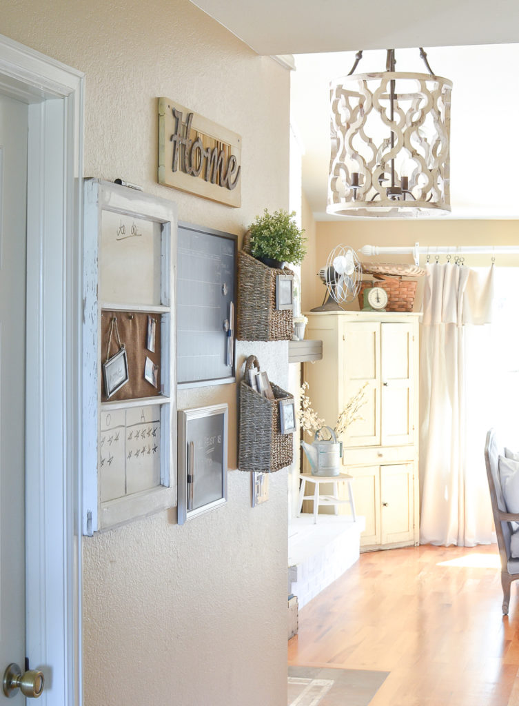 Farmhouse Style Family Command Center - Sarah Joy