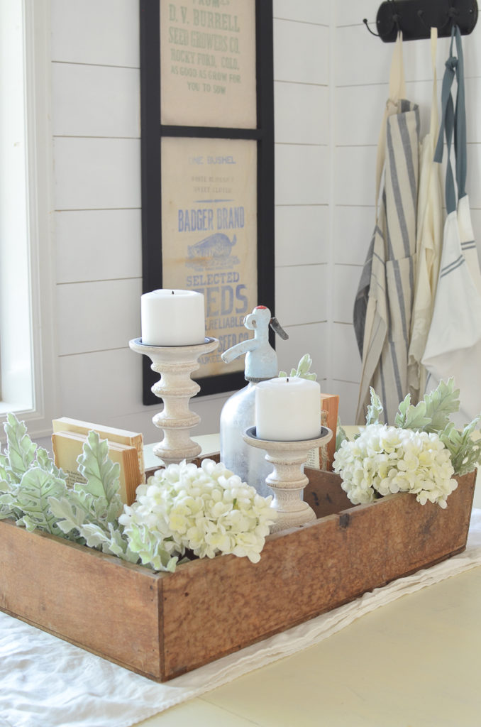 How to Style a Vintage Crate - Sarah Joy