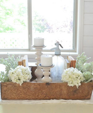 How to Style a Vintage Crate - Sarah Joy