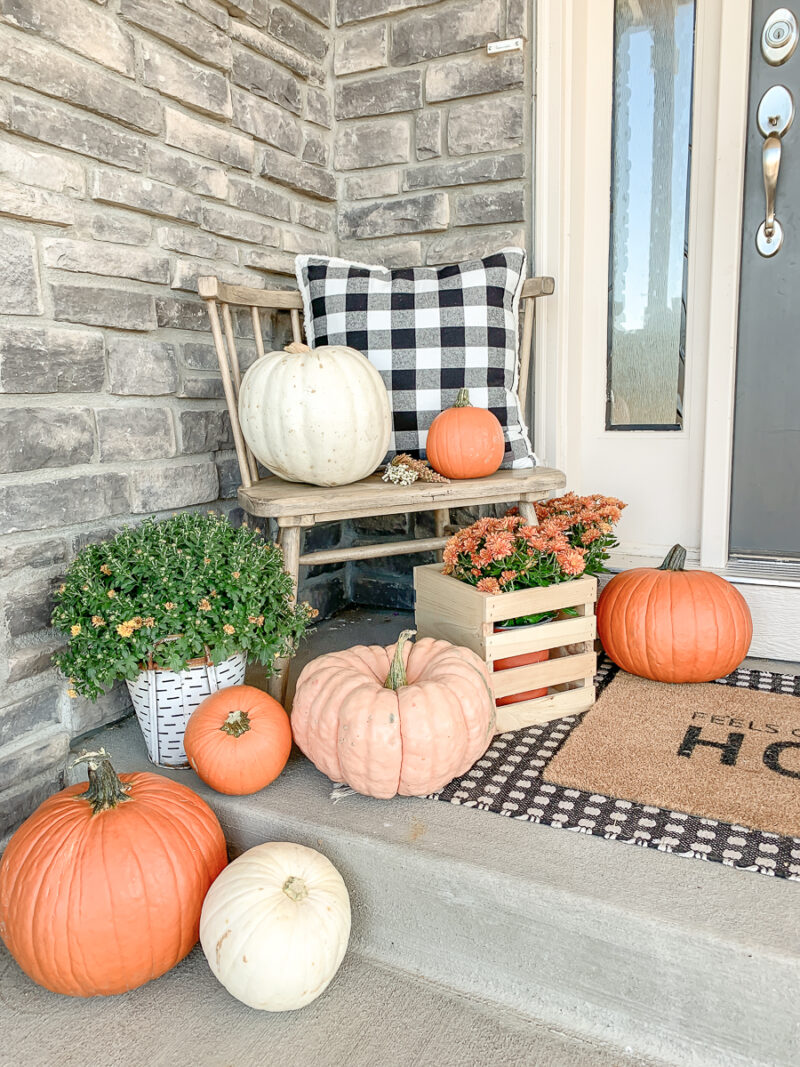 Simple + Easy Fall Front Porch - Sarah Joy