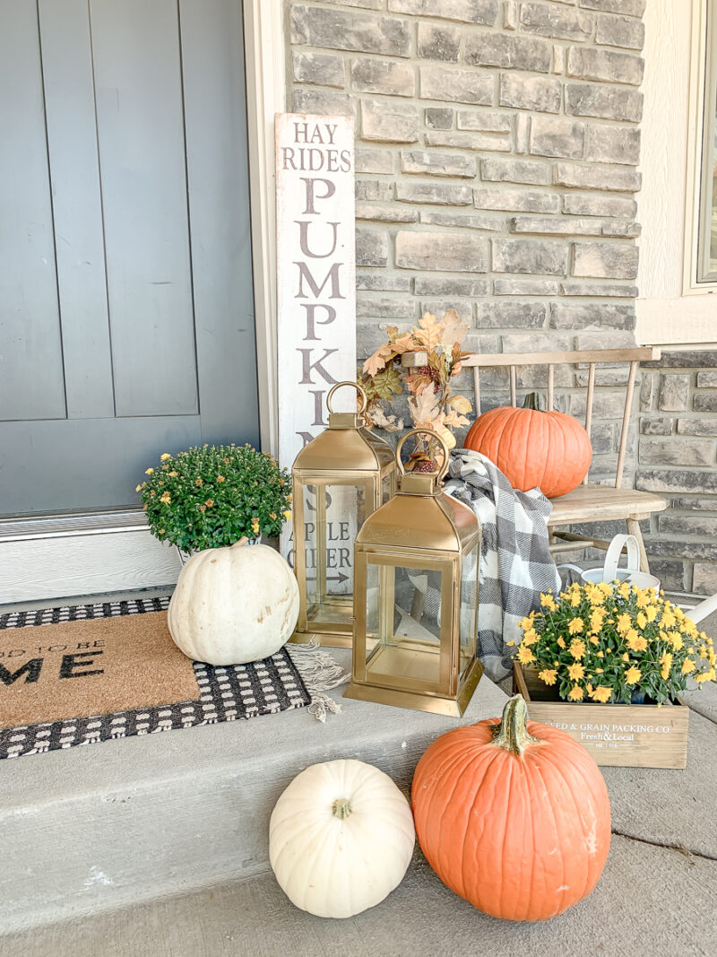 Simple + Easy Fall Front Porch - Sarah Joy