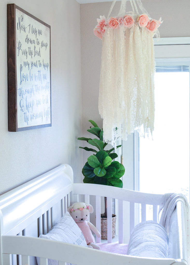 Simple Farmhouse Style Mini-Nursery - Sarah Joy