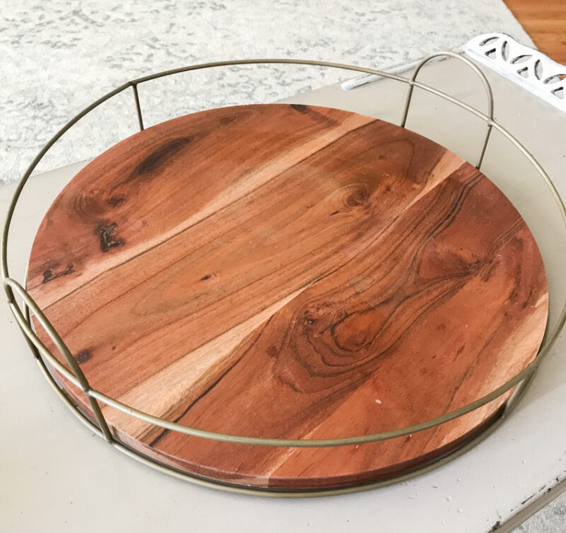 An Easy Rustic Tray Makeover - Sarah Joy