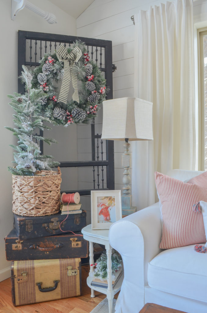 Cozy and Bright Front Room for Christmas - Sarah Joy