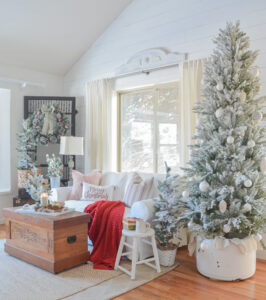 Cozy and Bright Front Room for Christmas - Sarah Joy