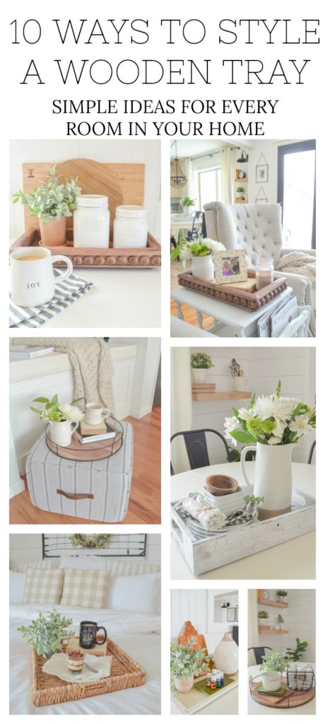 10 Ways to Style a Wooden Tray - Sarah Joy