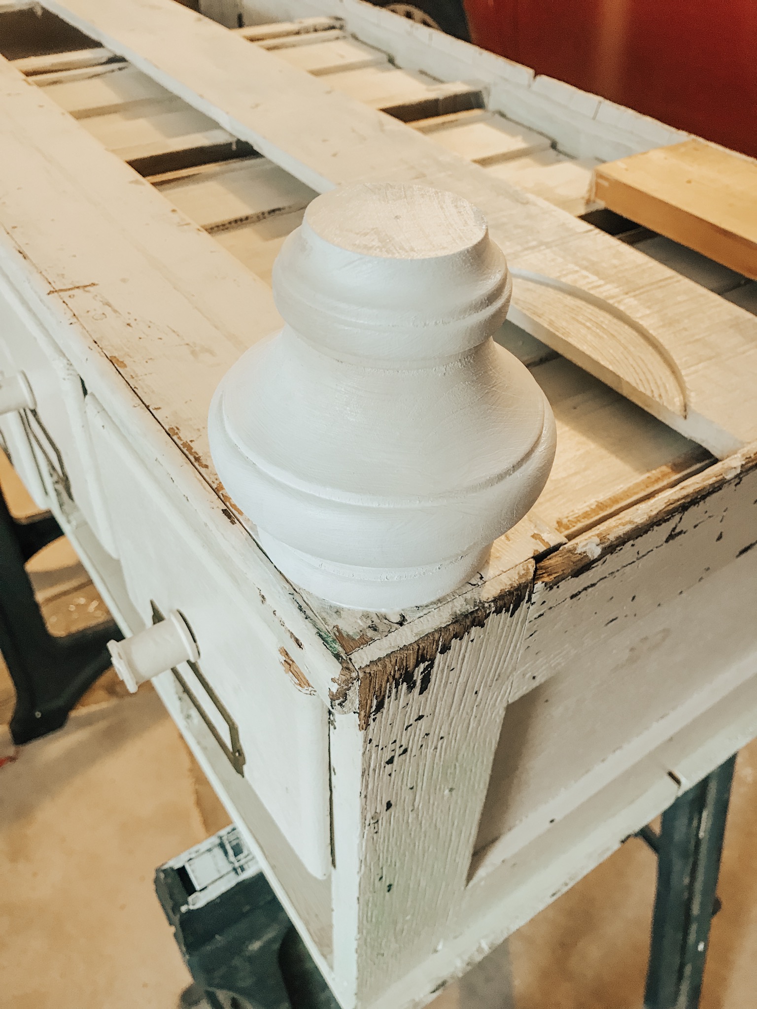 DIY Vintage Card Catalog Coffee Table - Sarah Joy