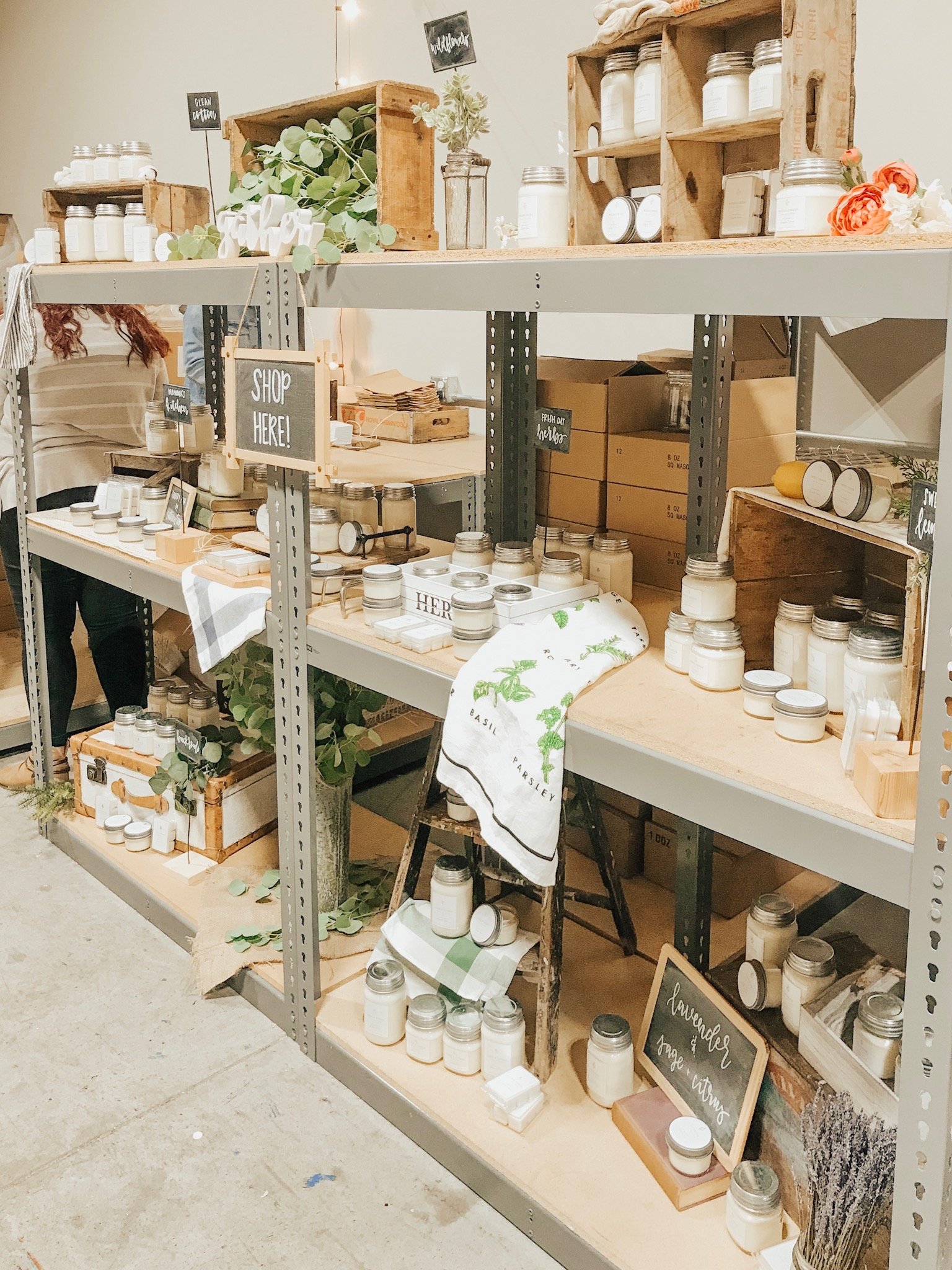 My Visit to Antique Candle Co. - Sarah Joy