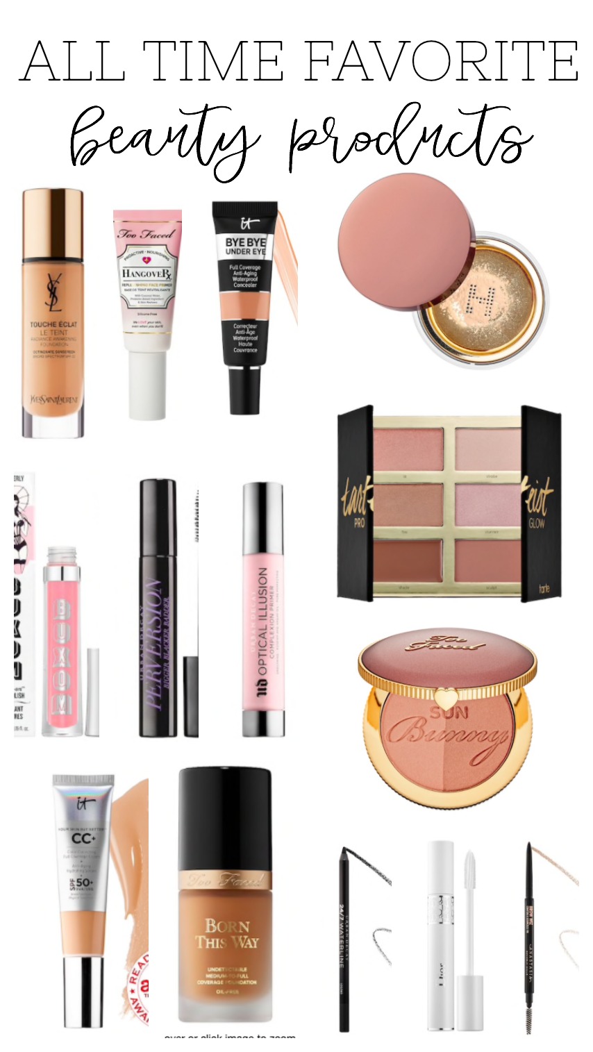 All-Time Favorite Beauty Products - Sarah Joy