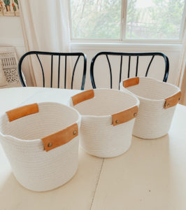 Fresh Lilacs & Woven Baskets - Sarah Joy