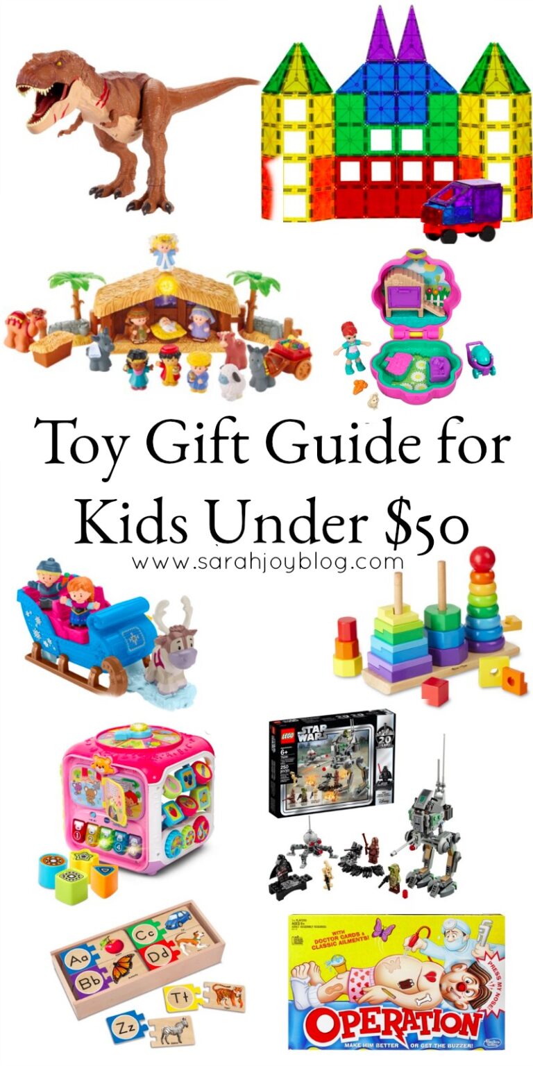 Toy Gift Guide for Kids Under $50 - Sarah Joy