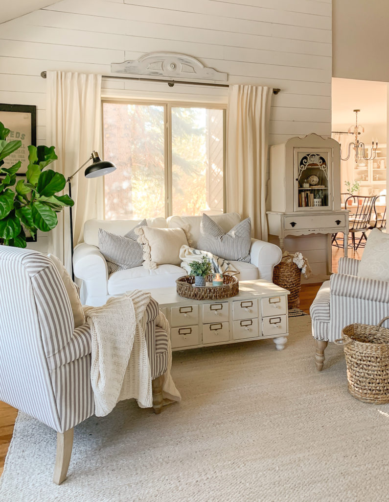 My New Antique Cabinet + Front Room Look - Sarah Joy