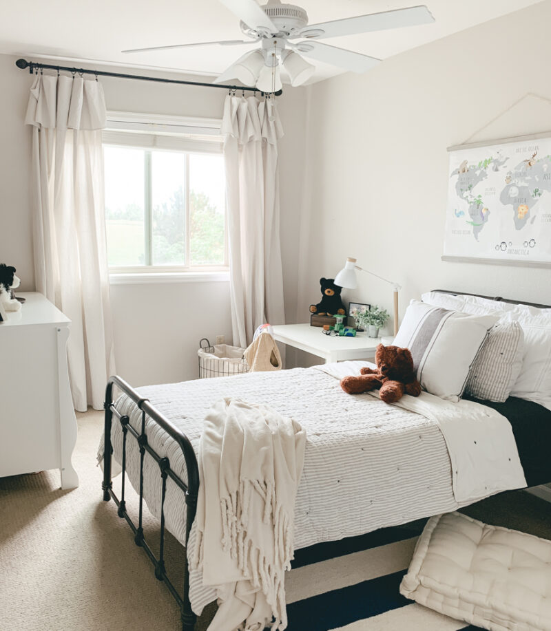 Simple + Cozy Boys Bedroom - Sarah Joy