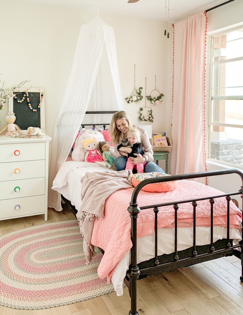 Sweet + Simple Girls Bedroom - Sarah Joy
