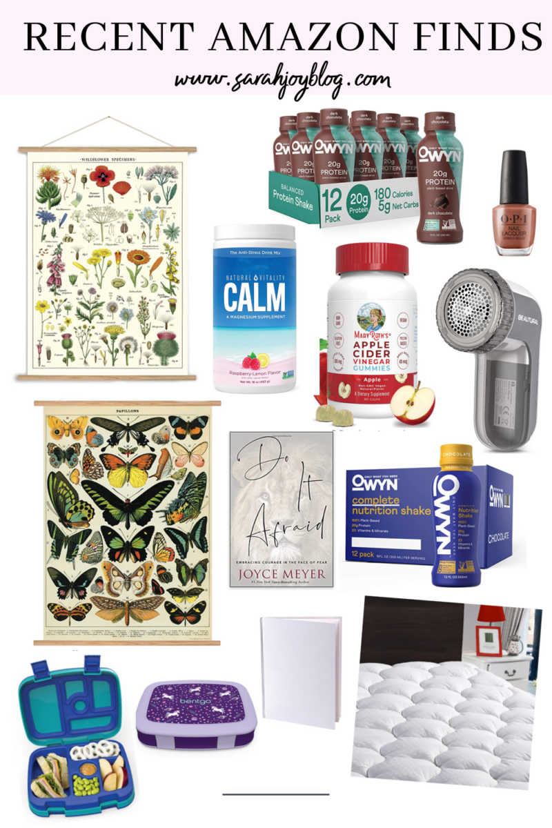 Top 10 Recent Amazon Finds! - Sarah Joy
