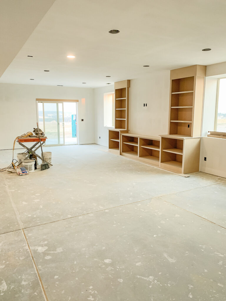 Basement Progress Update - Sarah Joy