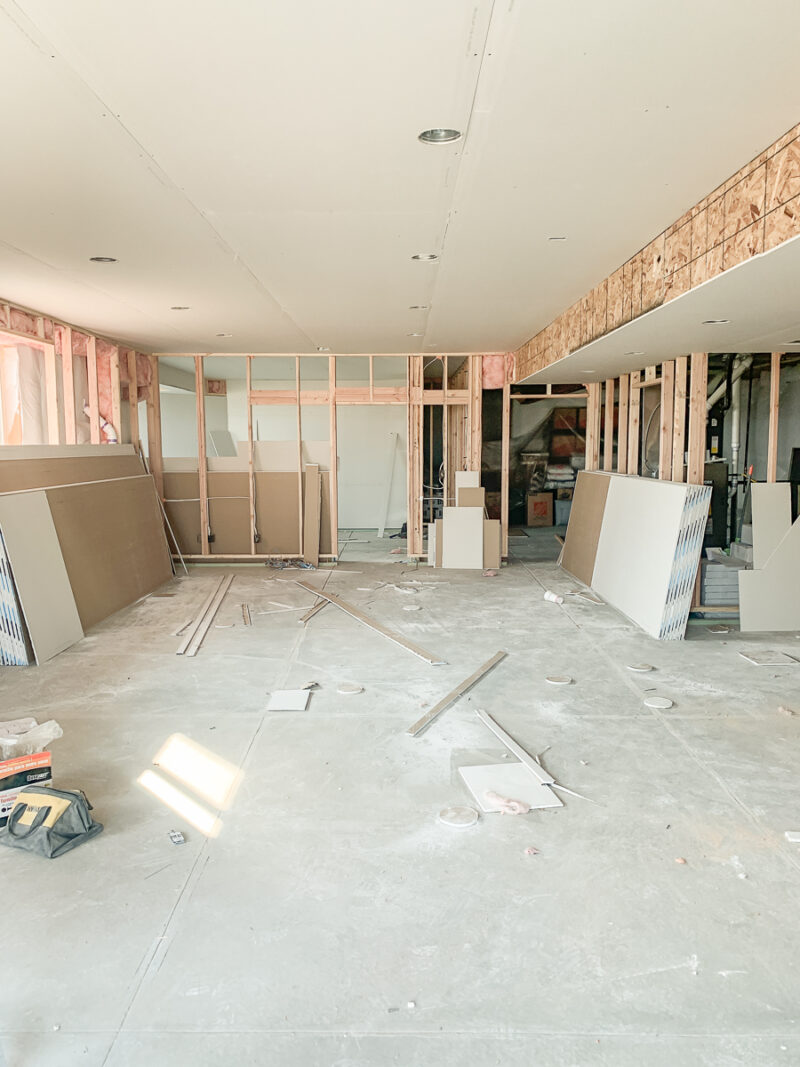 Basement Progress Update - Sarah Joy