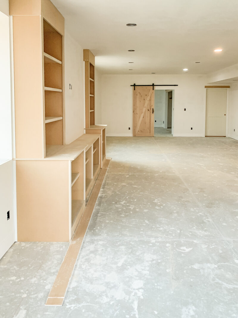 Basement Progress Update - Sarah Joy