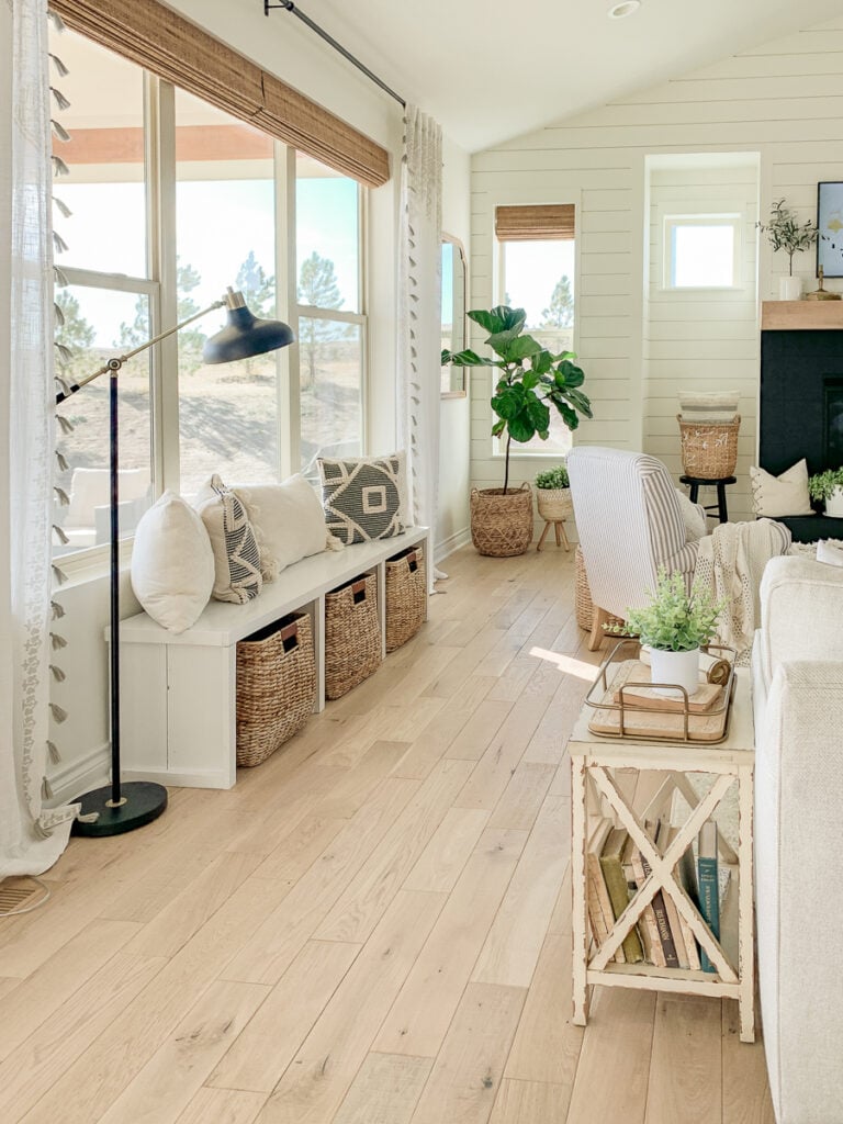 Simple + Cozy Living Room for Fall - Sarah Joy