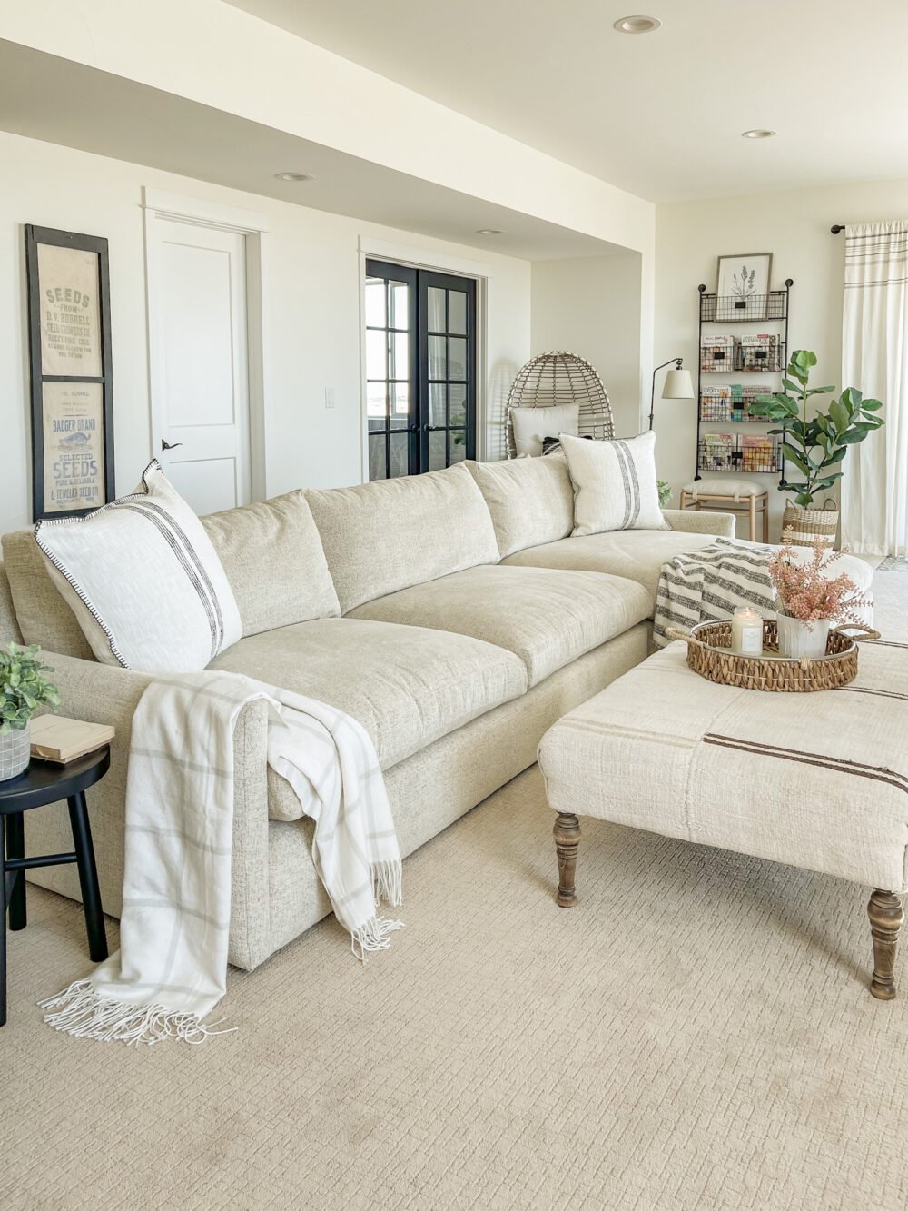 How to Style a Sectional–My Step by Step Process - Sarah Joy