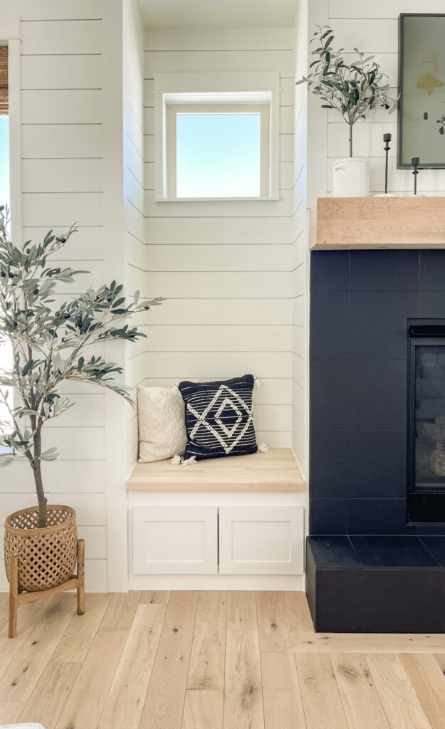 Built-In Seats in the Living Room - Sarah Joy