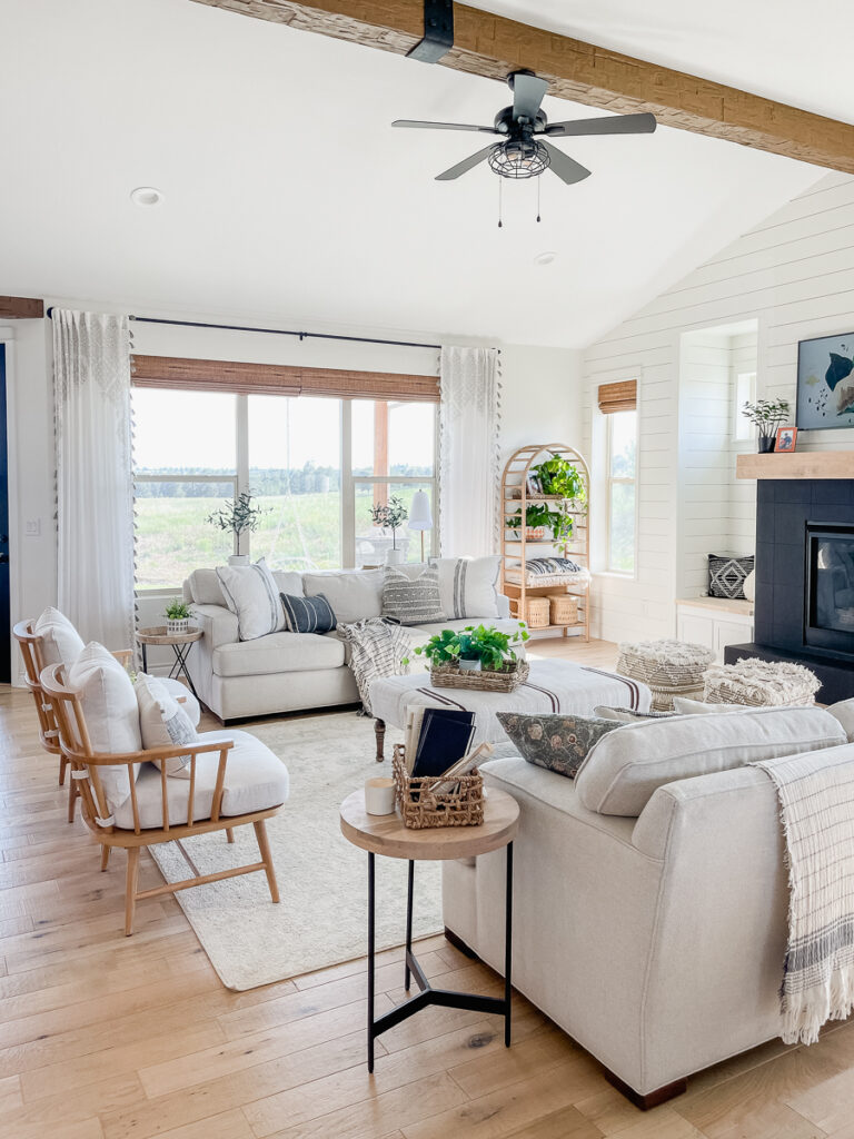 Easy Breezy Summer Living Room - Sarah Joy