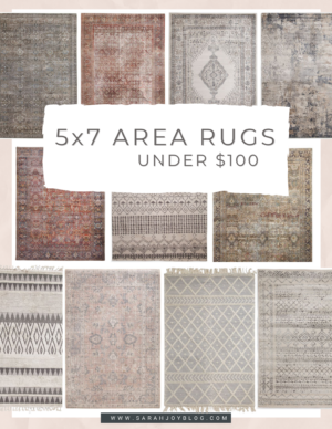 TJ Maxx Finds–Area Rugs Under $100 - Sarah Joy