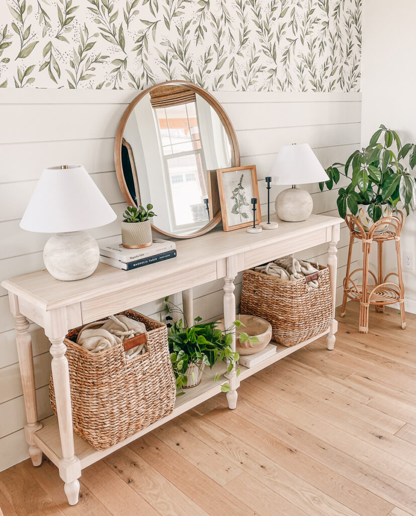 5 Tips for Decorating a Console Table - Sarah Joy