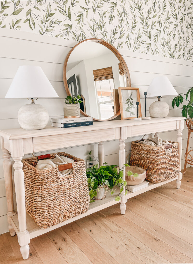5 Tips for Decorating a Console Table - Sarah Joy
